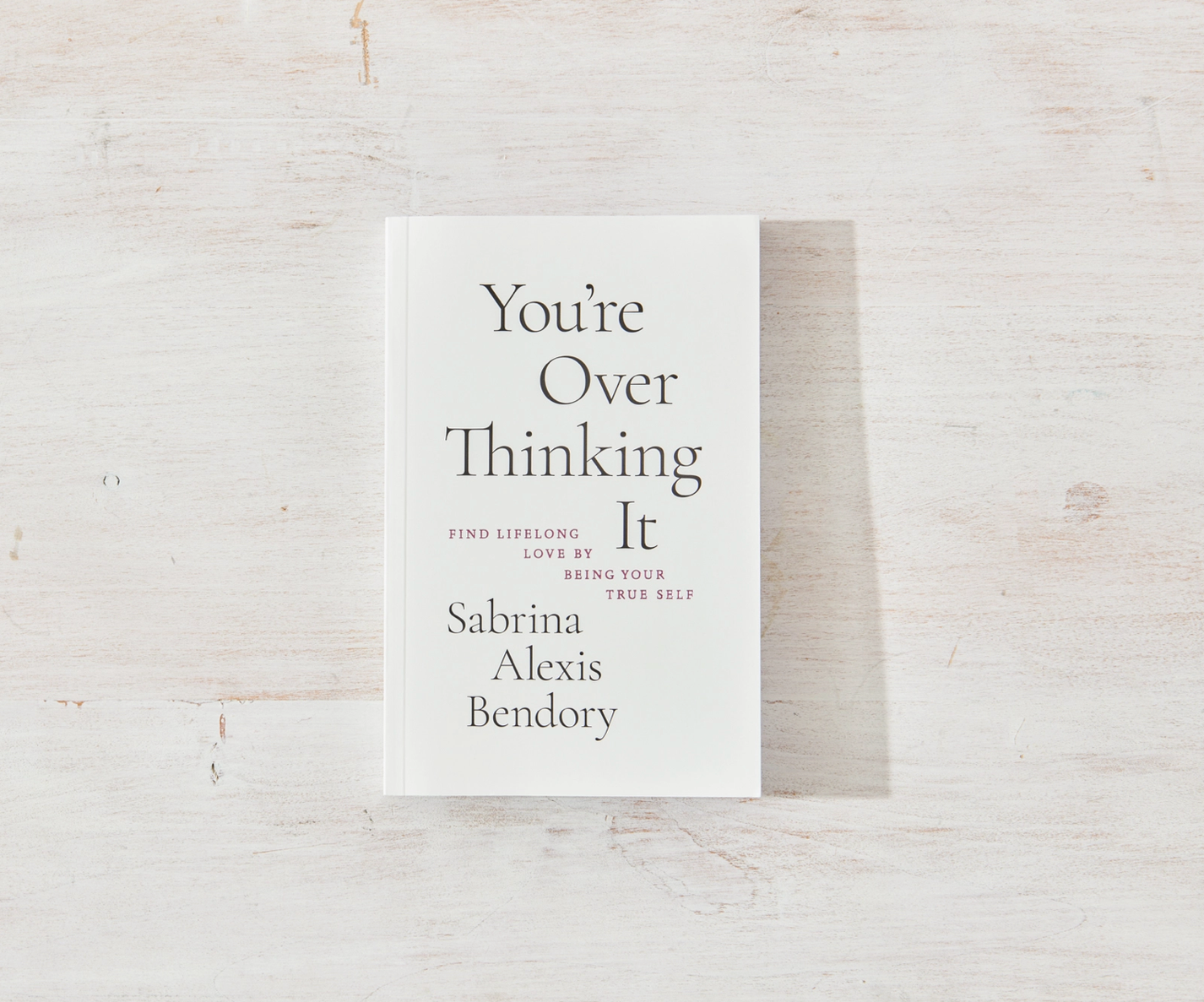 You're Overthinking It Book by Sabrina Alexis Bindery Back In Stoc ...